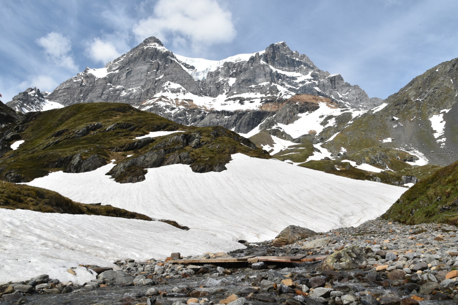 To the foot of Tödi - mountain paths
