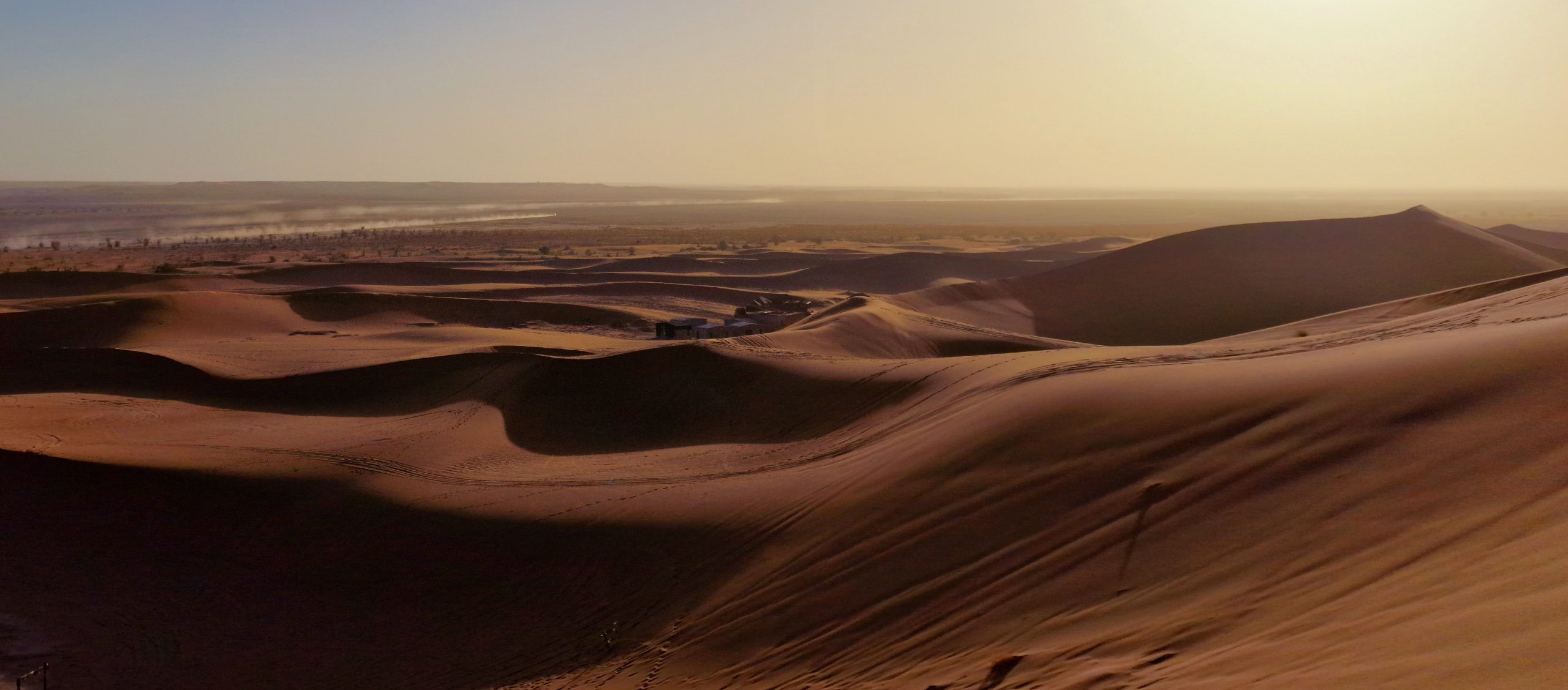 Trekking in The Sahara - mountain paths